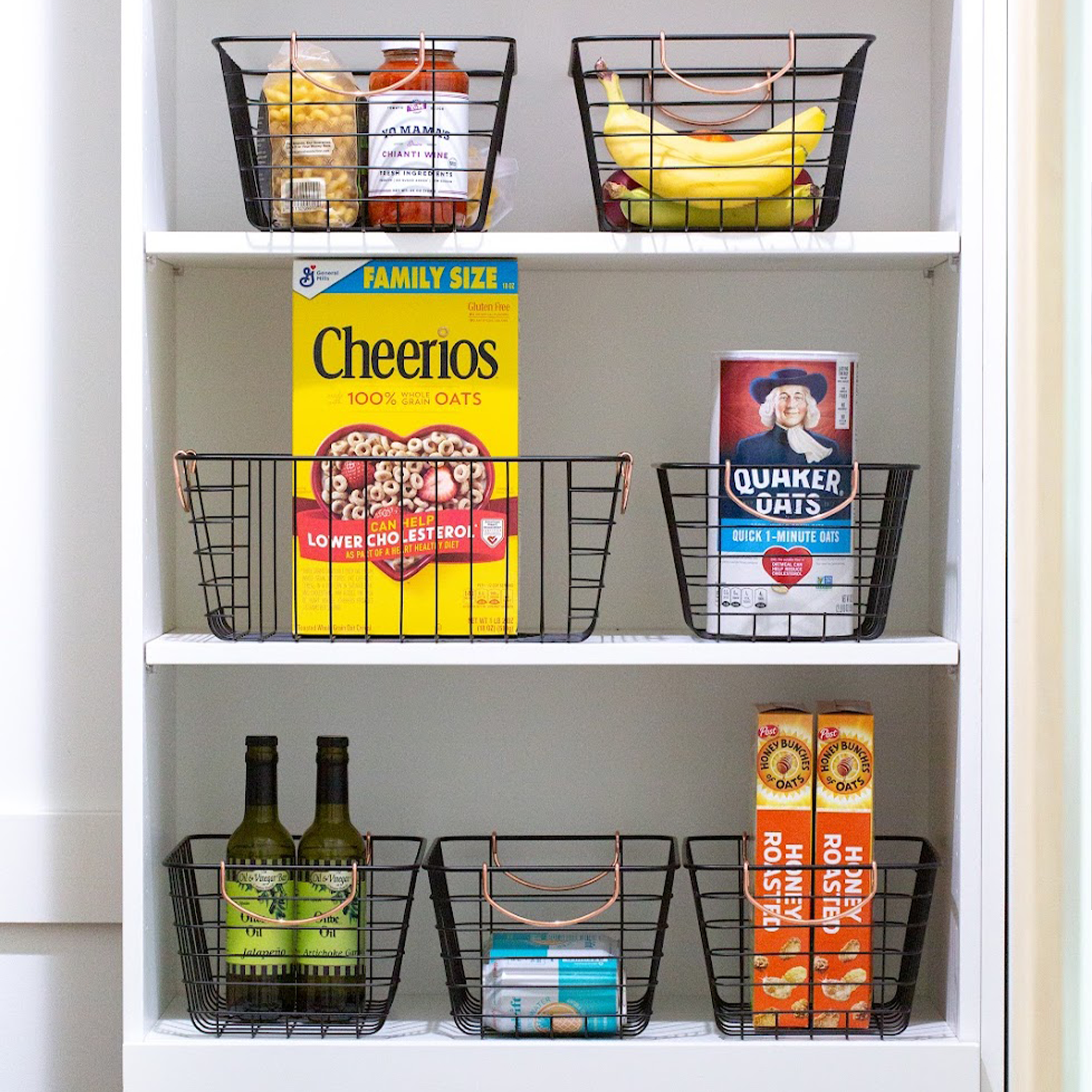 Copper Handled Wire Baskets – Better Houseware
